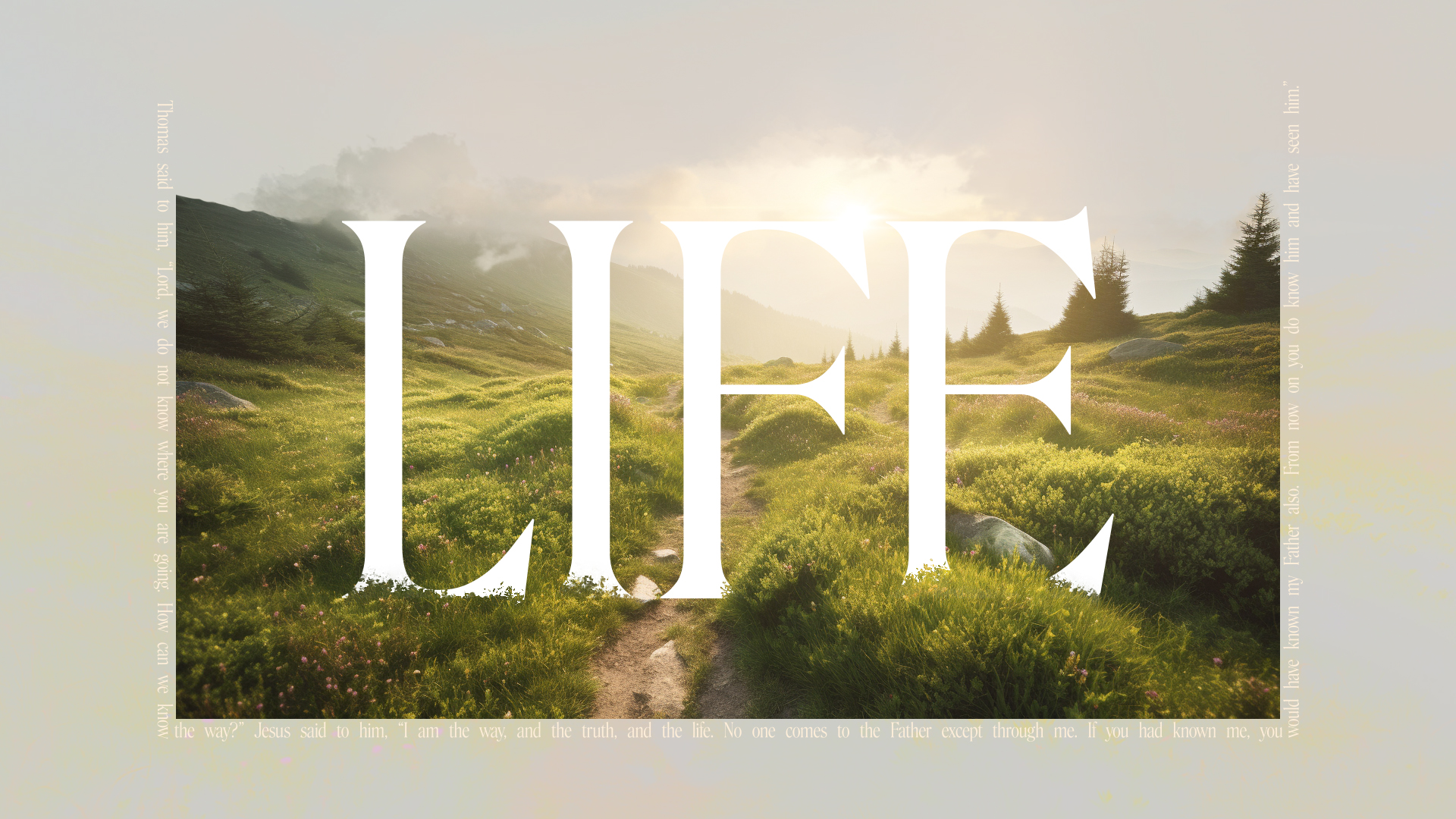 LIFE - John 10:1-21 - Radiant Bible Church - Radiant Bible Church